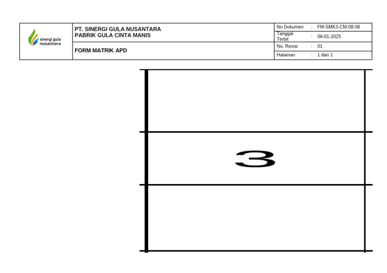 Form 7 Matrik Checklist APD | PDF