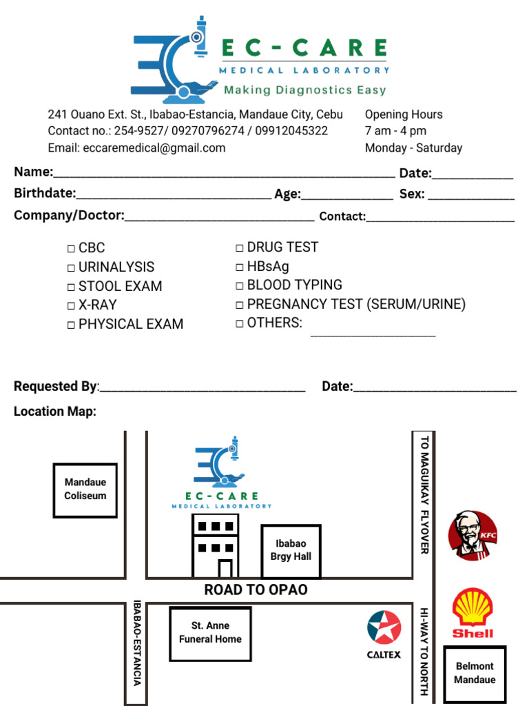 Ec Care Requestreferral Form | PDF