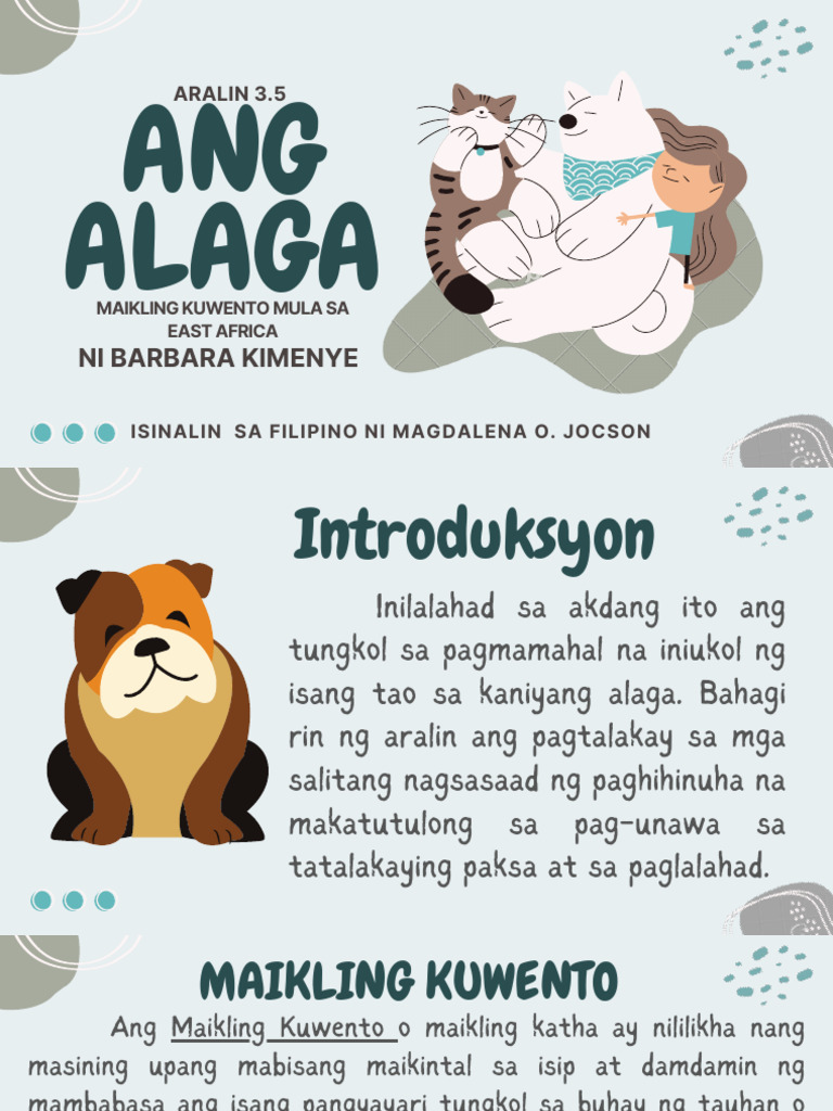 Ang Alaga | PDF