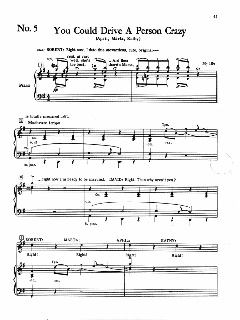 You Could Drive A Person Crazy | PDF