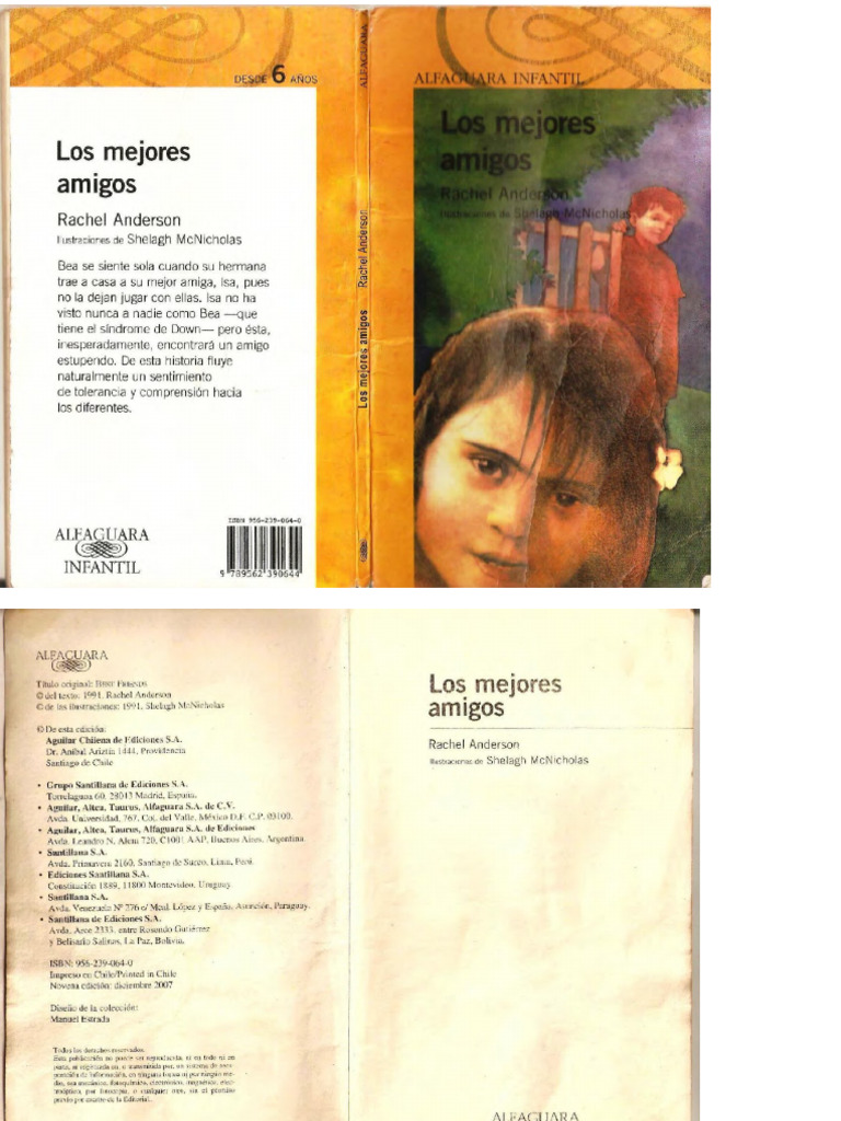 Los Mejores Amigos Rachel Anderson Pdf