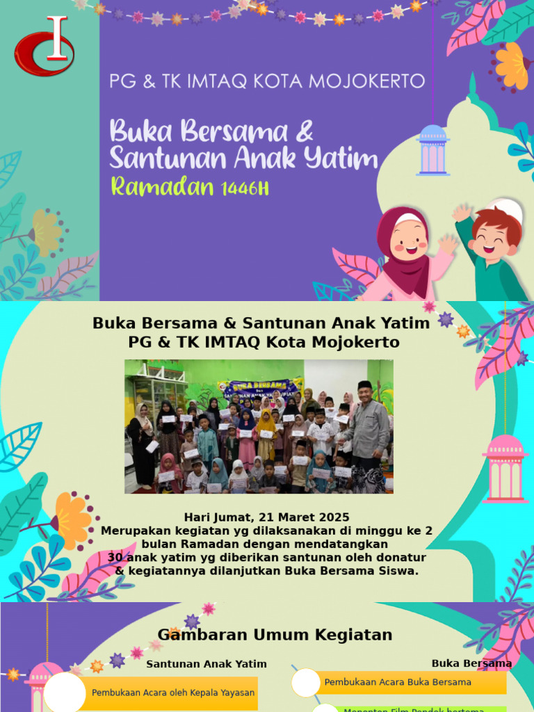 Buka Bersama & Santunan Anak Yatim Rev 1 | PDF