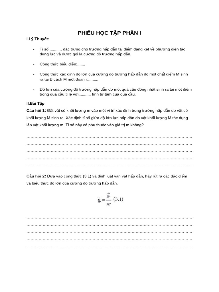 Phiếu học tập bài 3 nhóm 4 11A3 | PDF