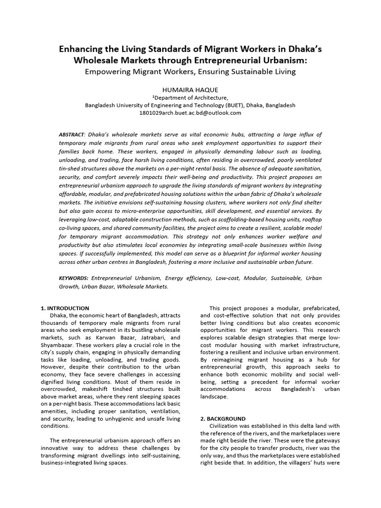Empowering Migrant Workers | PDF | Dhaka | World Politics