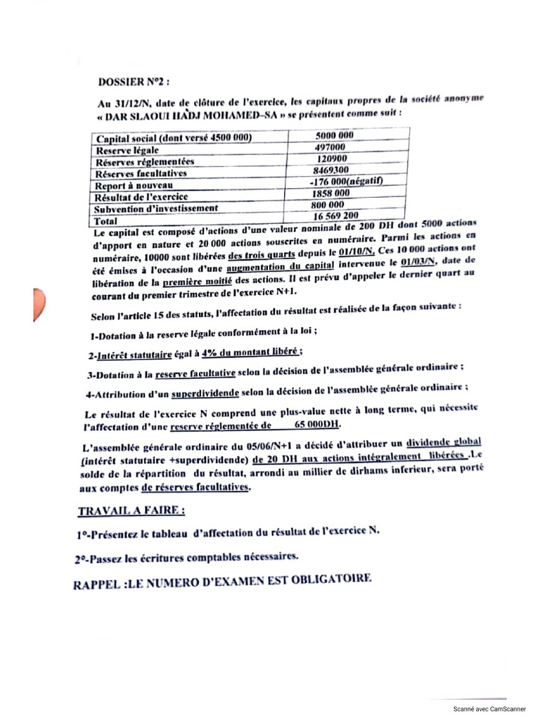 Compta Des Ste G3 Ratt 2024 | PDF