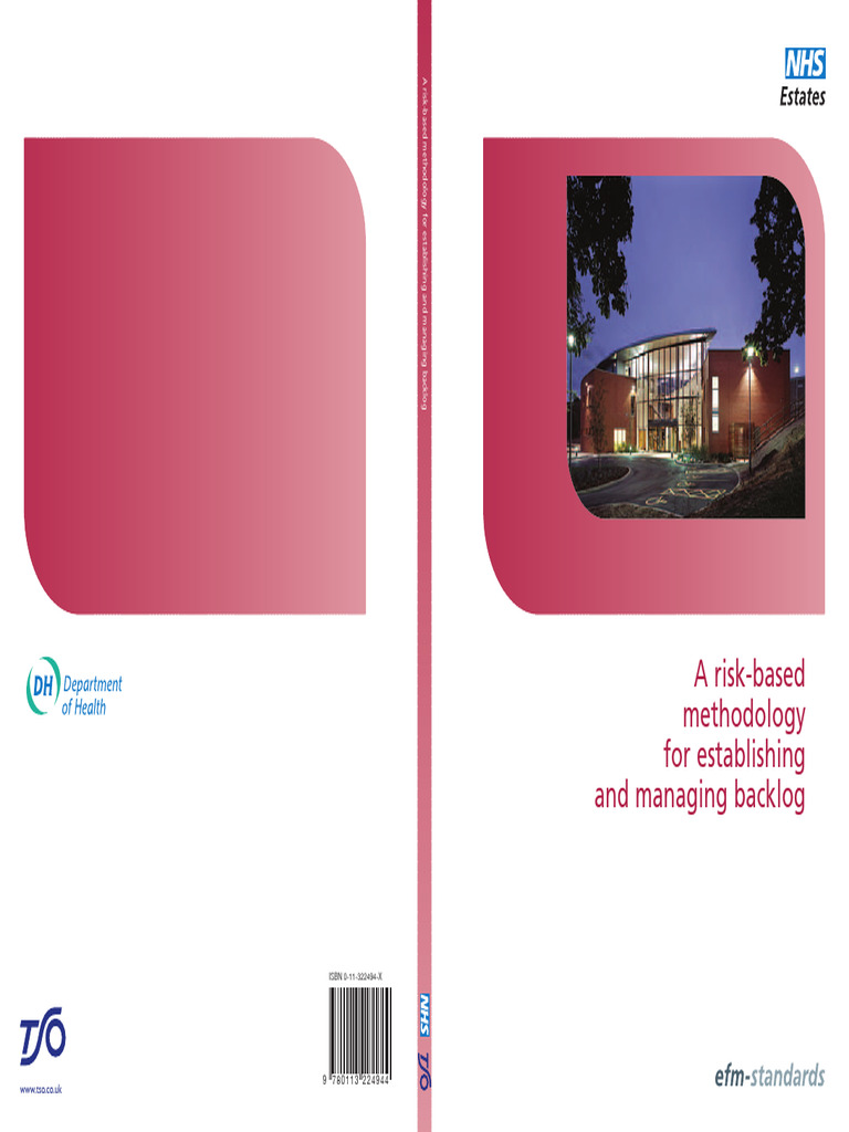 Cond B - NHS - A Risk Based Methodology For Establishing and Managing Backlog | PDF | Water ...