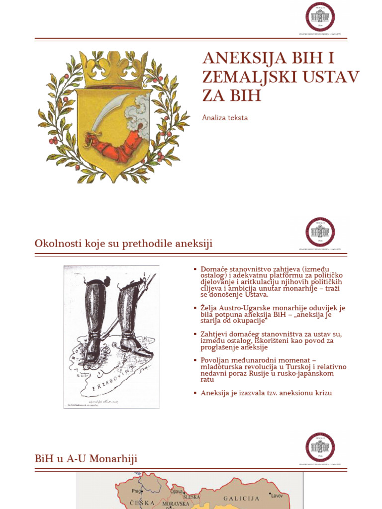 Aneksija-BiH-i-zemaljski-ustav-za-BiH-2 (1) | PDF