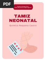 Notas de Tamiz Neonatal | PDF