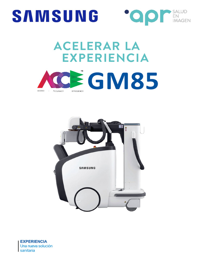 Catalogo GM85_aprsalud | PDF | Rayo X | Hueso