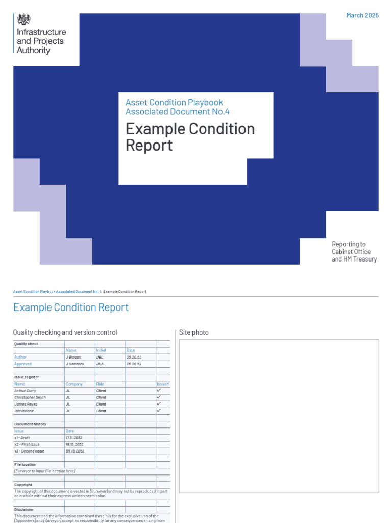 Example Condition Report | PDF
