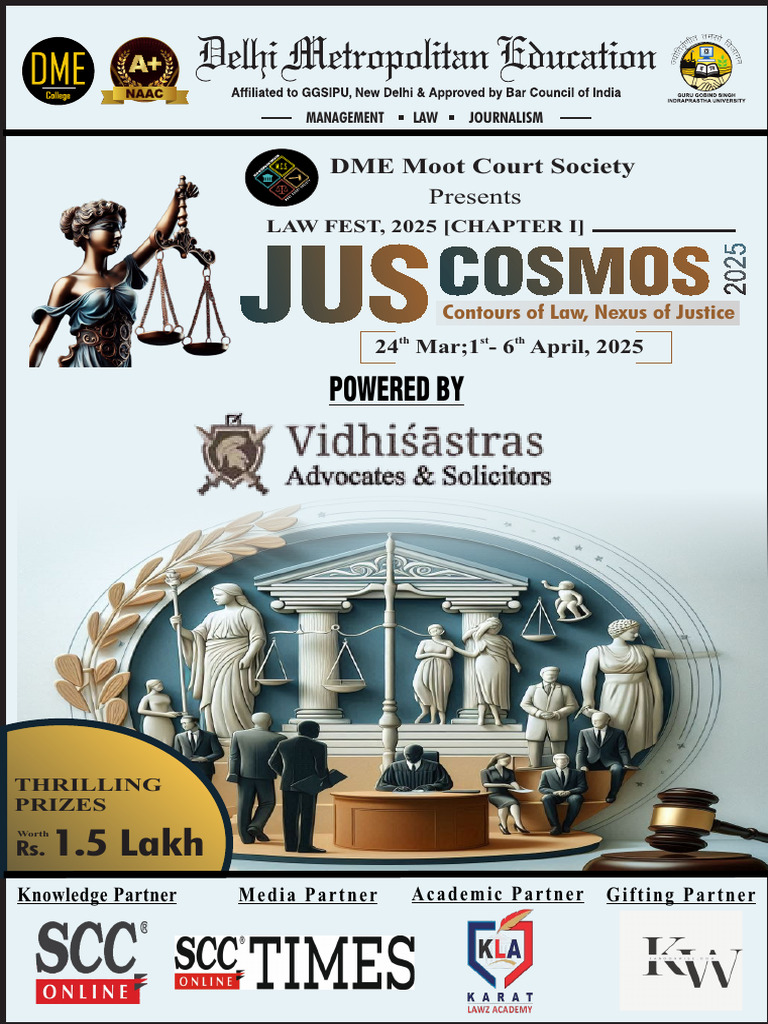 Dme Juscosmos Brochure 2025 | PDF | Justice | Crime & Violence