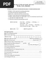 Phiếu Thu thậpThông tin Khách hàng | PDF