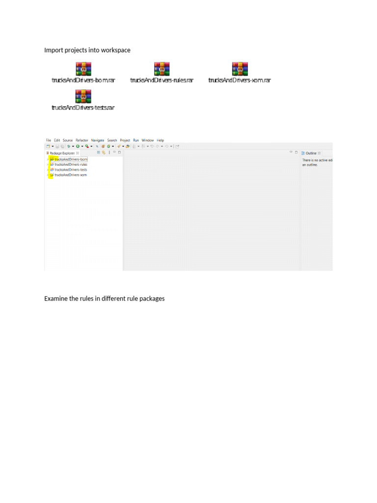 Importing and Testing Rules in Workspace | PDF