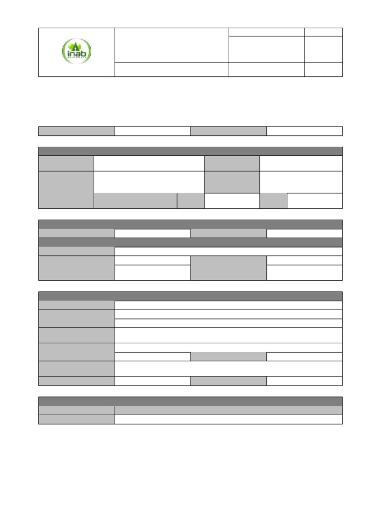 Formulario Actualización Pochuta (1) | PDF