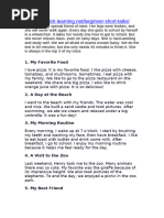 Personal Recount Text Examples | PDF | Bali | Libraries