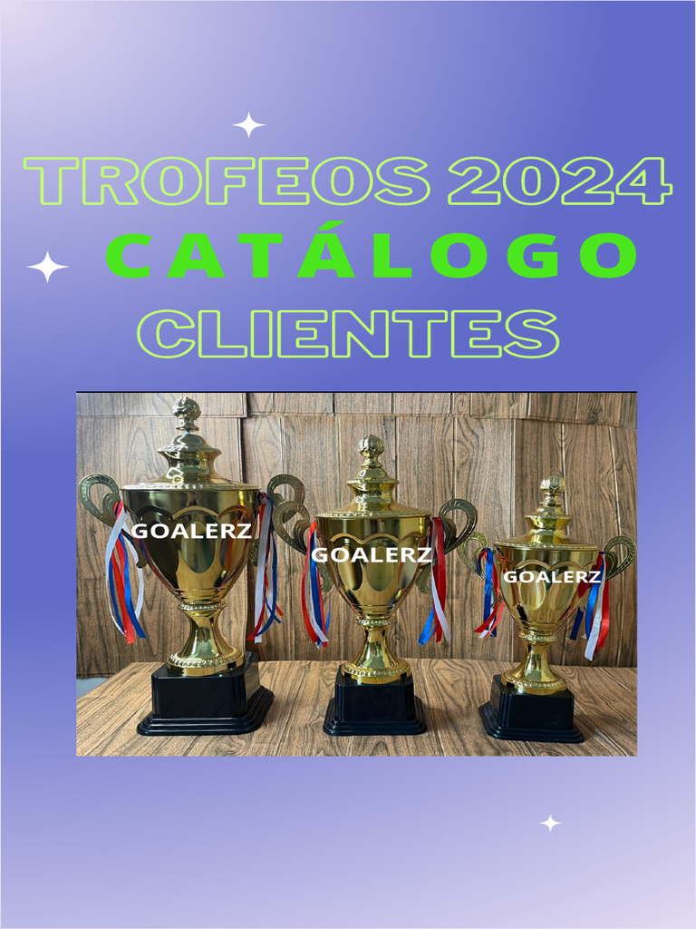 Catálogo de Trofeos y Medallas 2024 | PDF