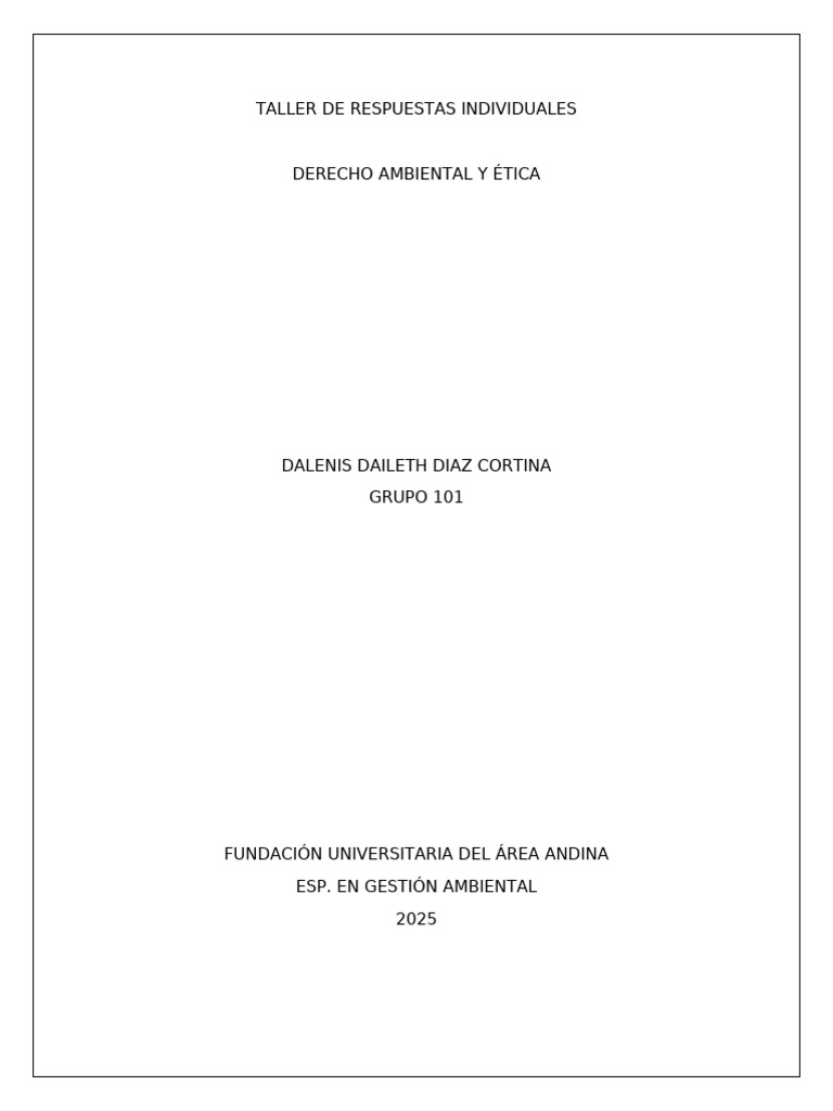 Tarea Eje 1 | PDF | Sustentabilidad | Bioética