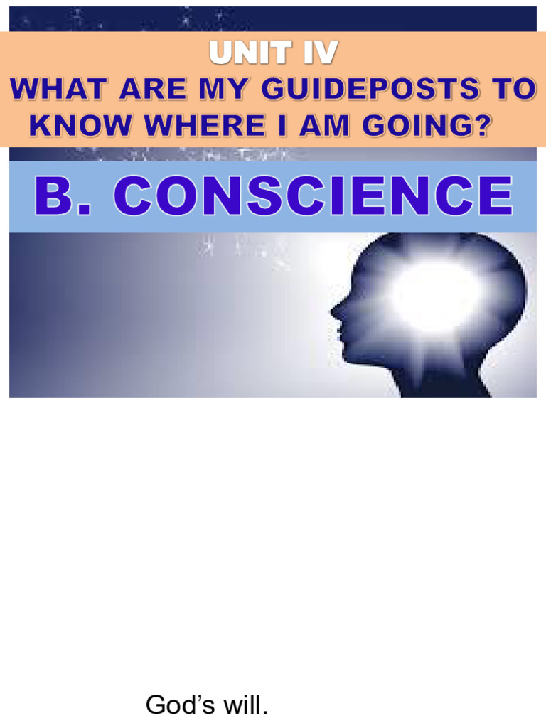 Understanding Conscience and Morality | PDF | Conscience | Jesus