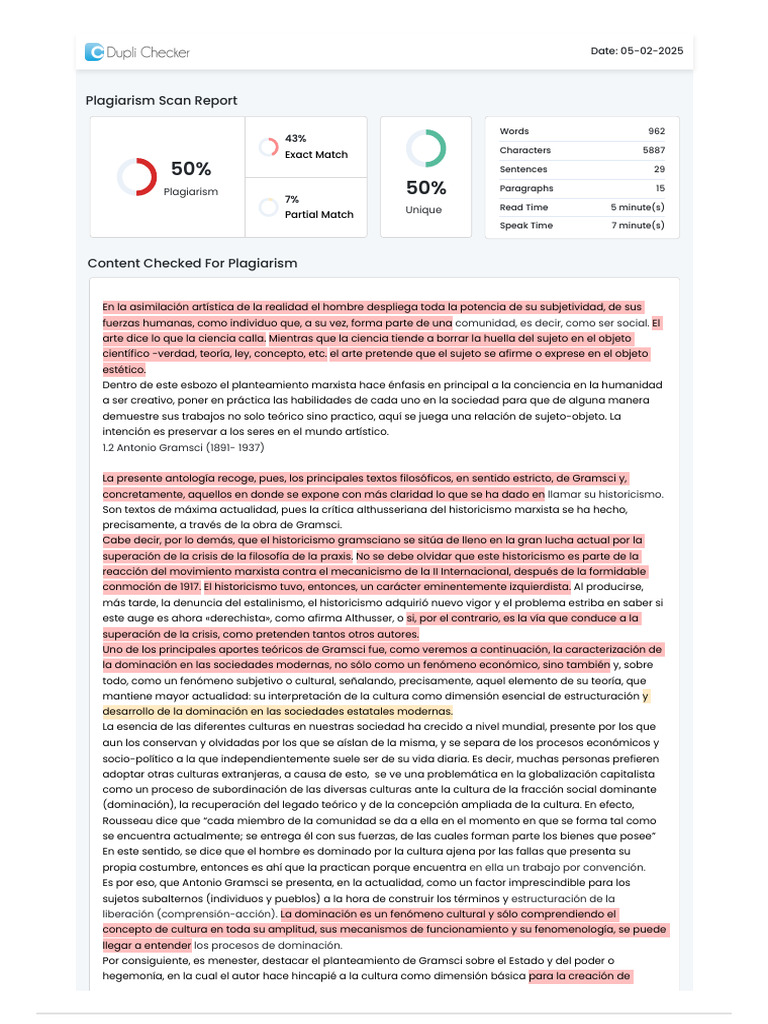 Duplichecker-Plagiarism-Report (15) | PDF | Antonio Gramsci | marxismo