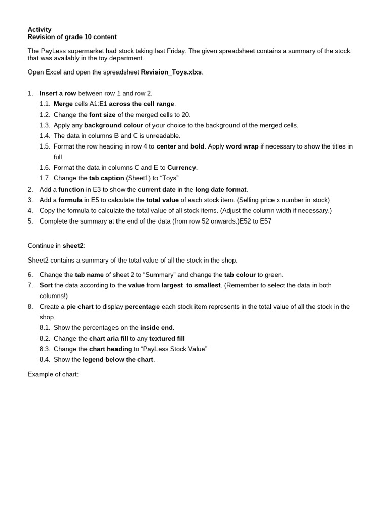 Revsion Activity | PDF