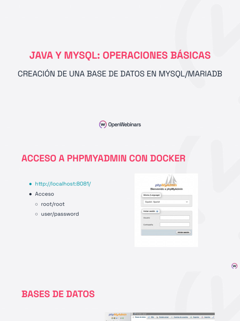 Creación de Una BBDD en MySQL | PDF