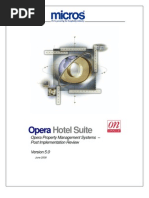 Opera PMS v5 Training Guide | PDF