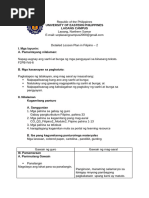 Detailed Lesson Plan in Filipino 6 (Sanhi at Bunga) | PDF