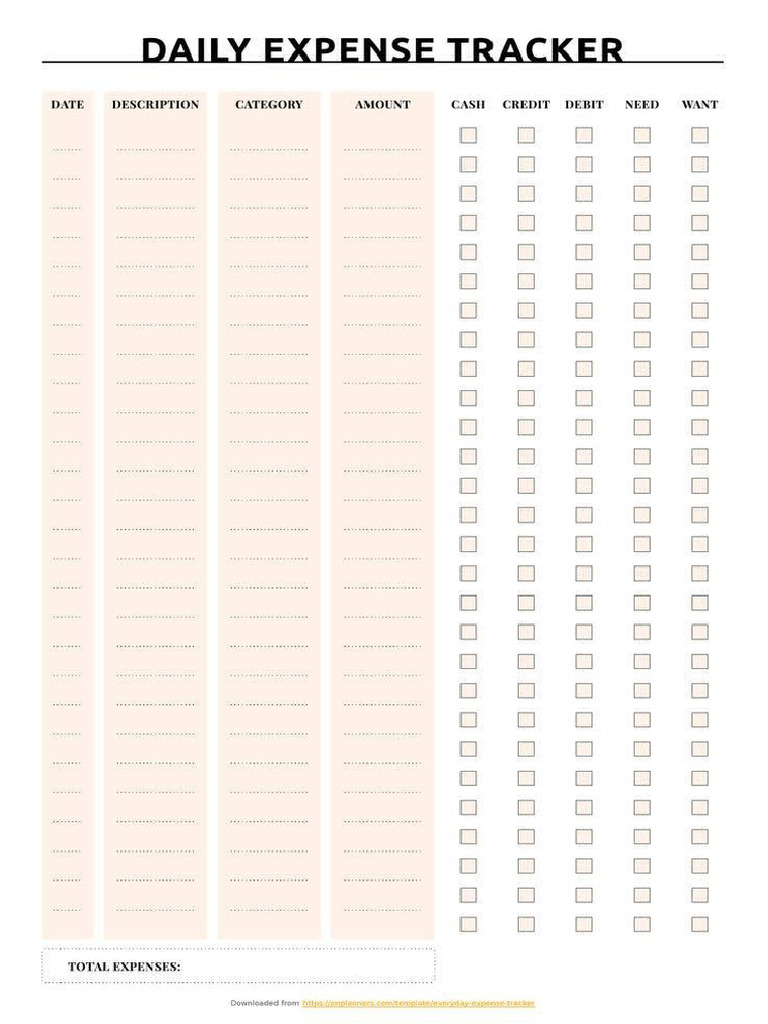 Expense Tracker | PDF