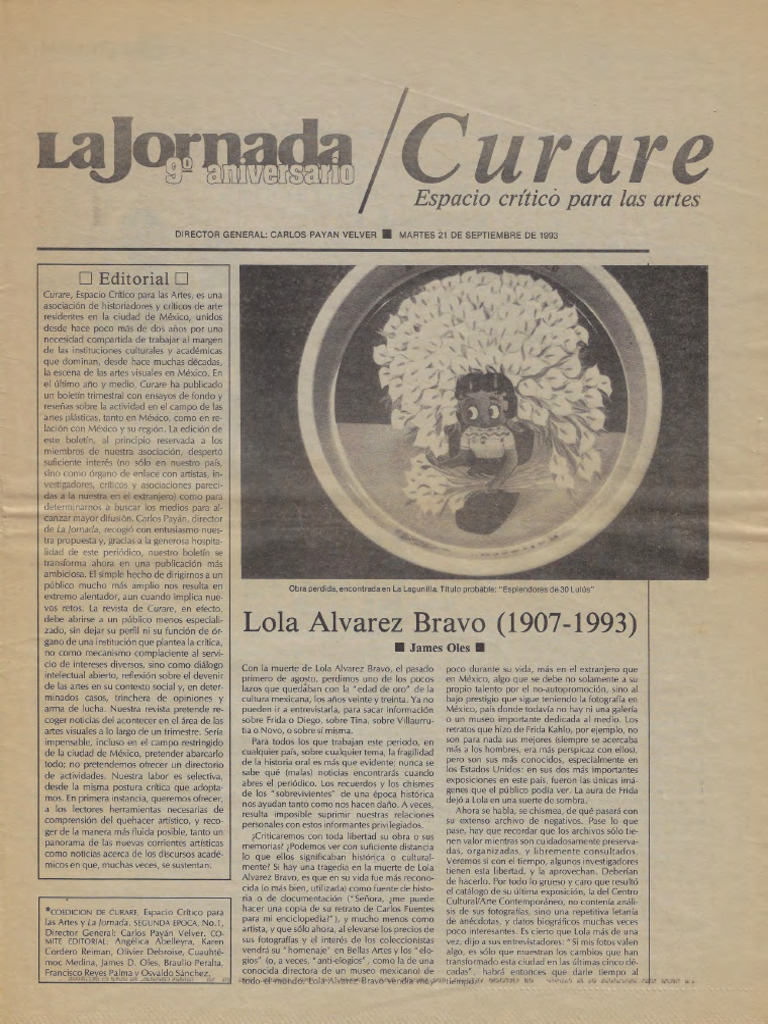 Curare /jornada | PDF
