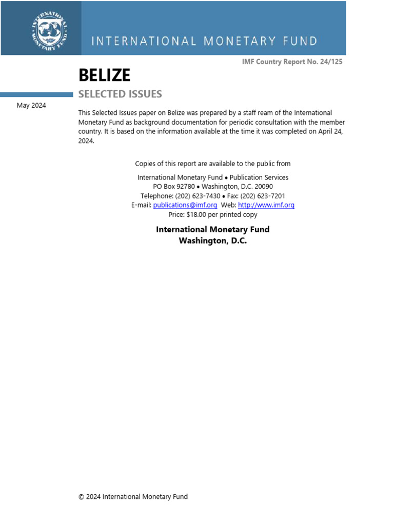 Belize Food Inflation and Insecurity Report | PDF | Cost Of Living ...
