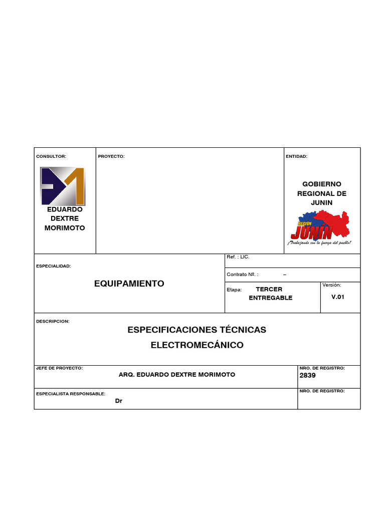 Ee - Tt. Electromecanico | PDF | Aluminio | Esterilización (Microbiología)