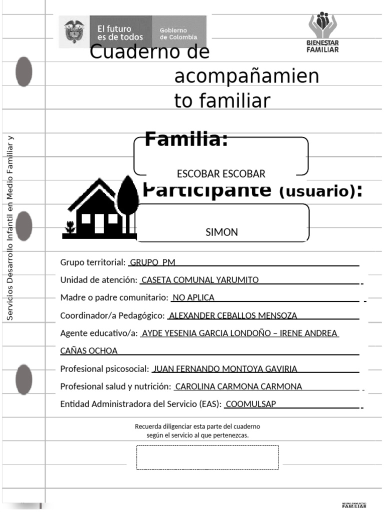 Cuaderno Eeh - Simon Escobar Escobar | PDF | Parto | Lavado de manos