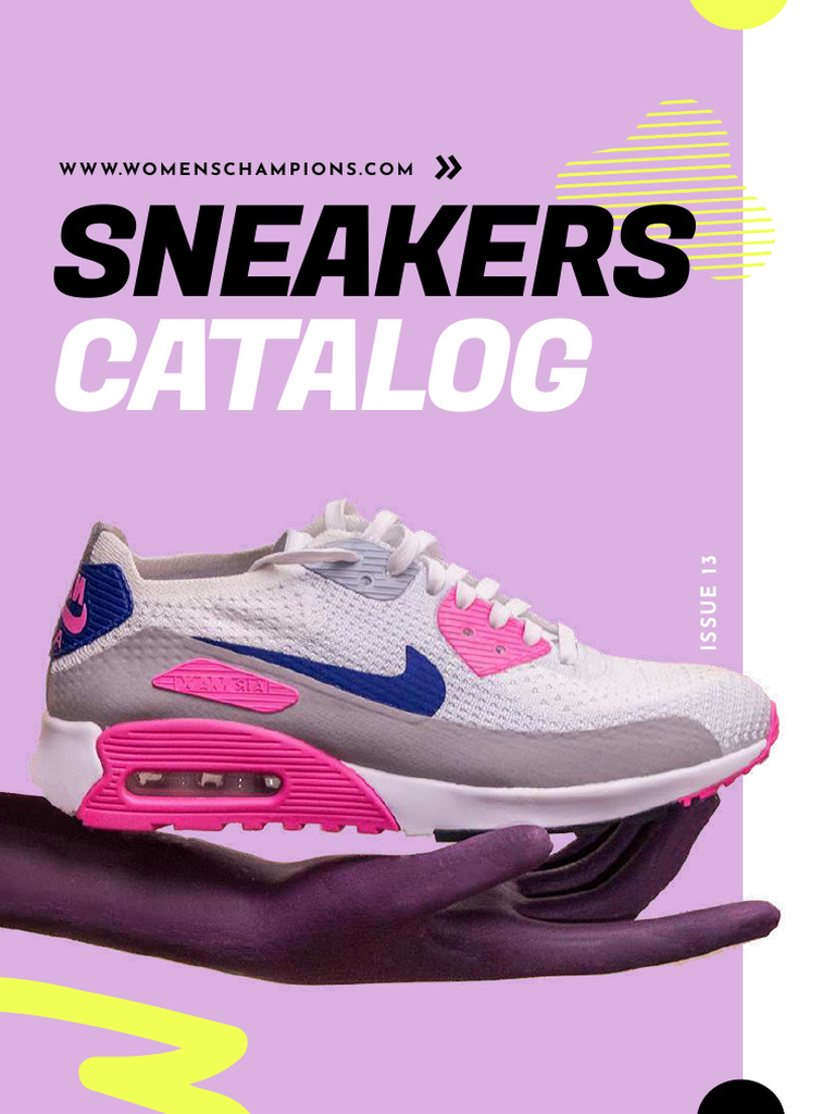 Automated Retail Shoes Product Catalog Template | PDF | Shoe | Sneakers