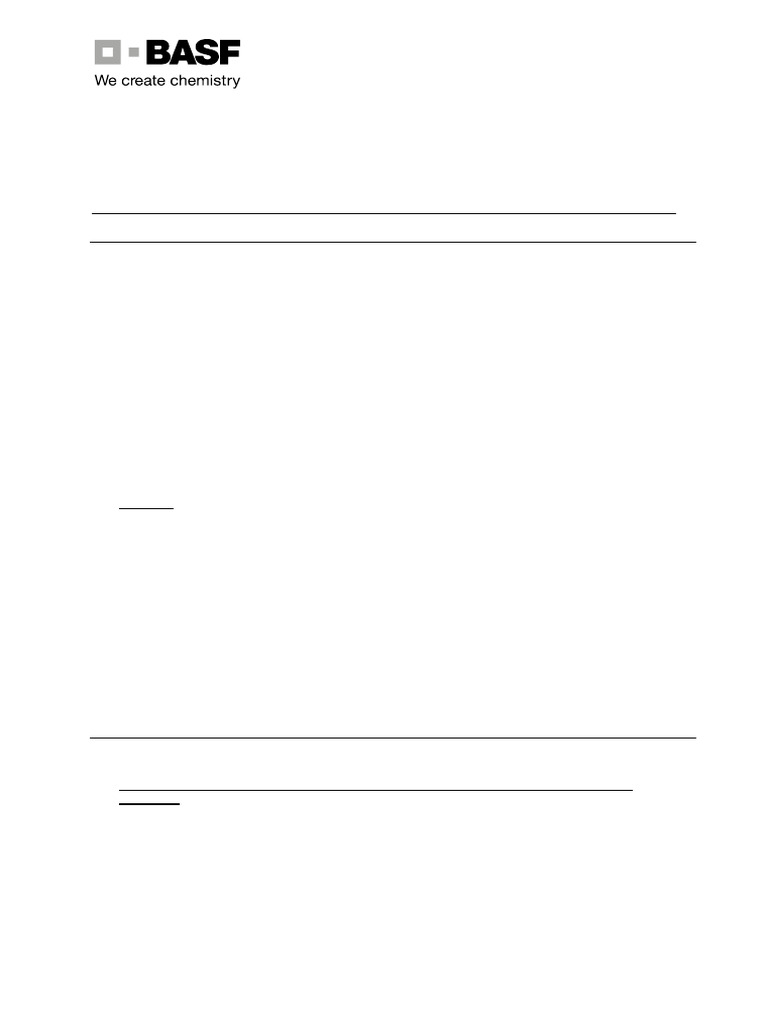 Ciclohexilamina Basf PDF | PDF | Agua | Corrosión