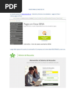 Instructivo Pago Boletas FATSA | PDF