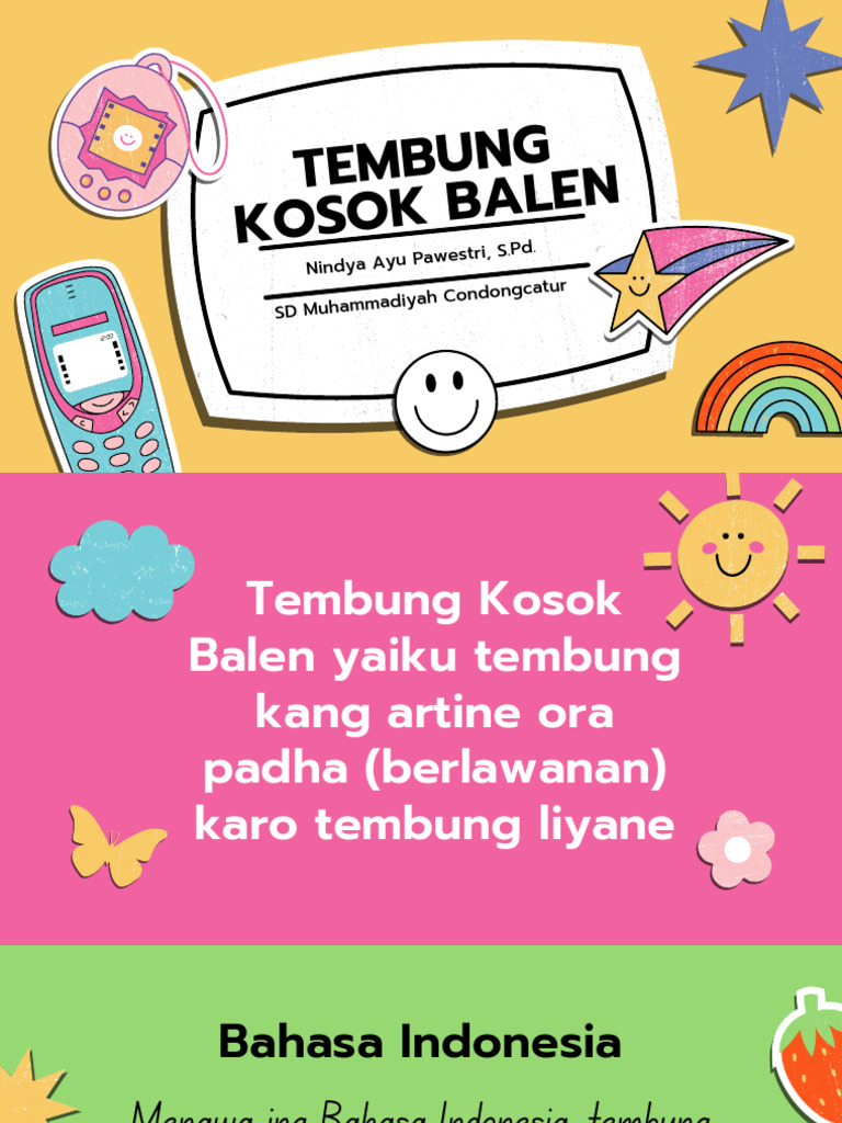 Materi BDR Kelas 2 | PDF