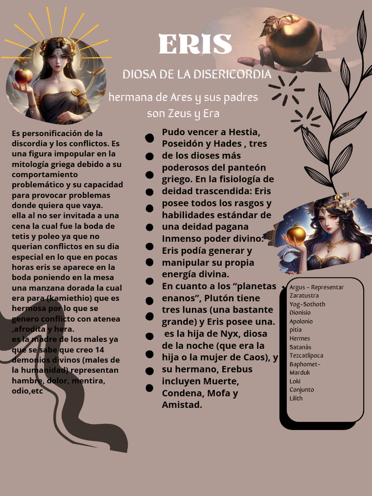 Eris Diosa De La Disericordia Pdf
