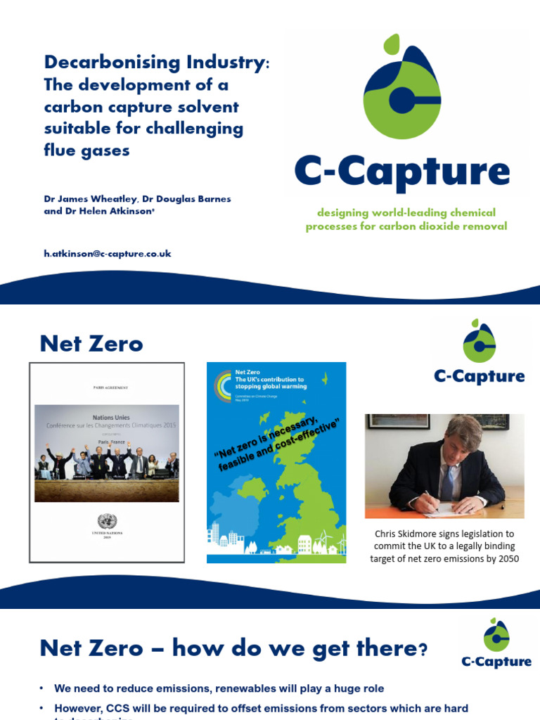 Advanced Carbon Capture Solutions | PDF | Carbon Capture And Storage ...