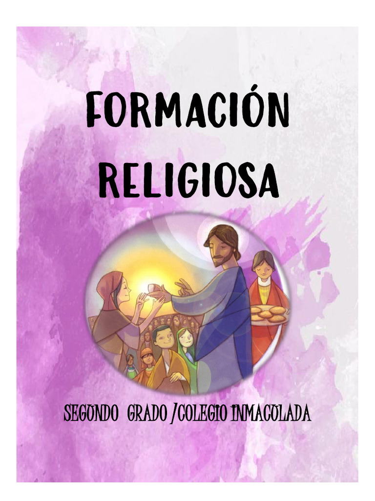 Cuadernillo 2do Grado 2025 | PDF | Jesús | eucaristía