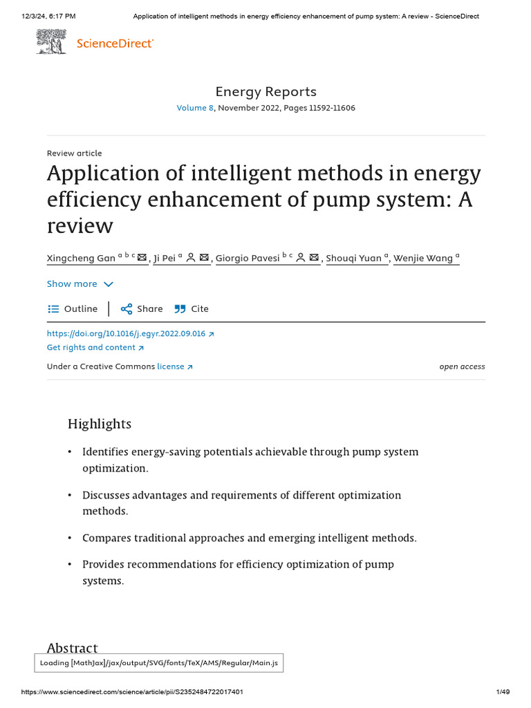Application of intelligent methods in energy efficiency enhancement of ...