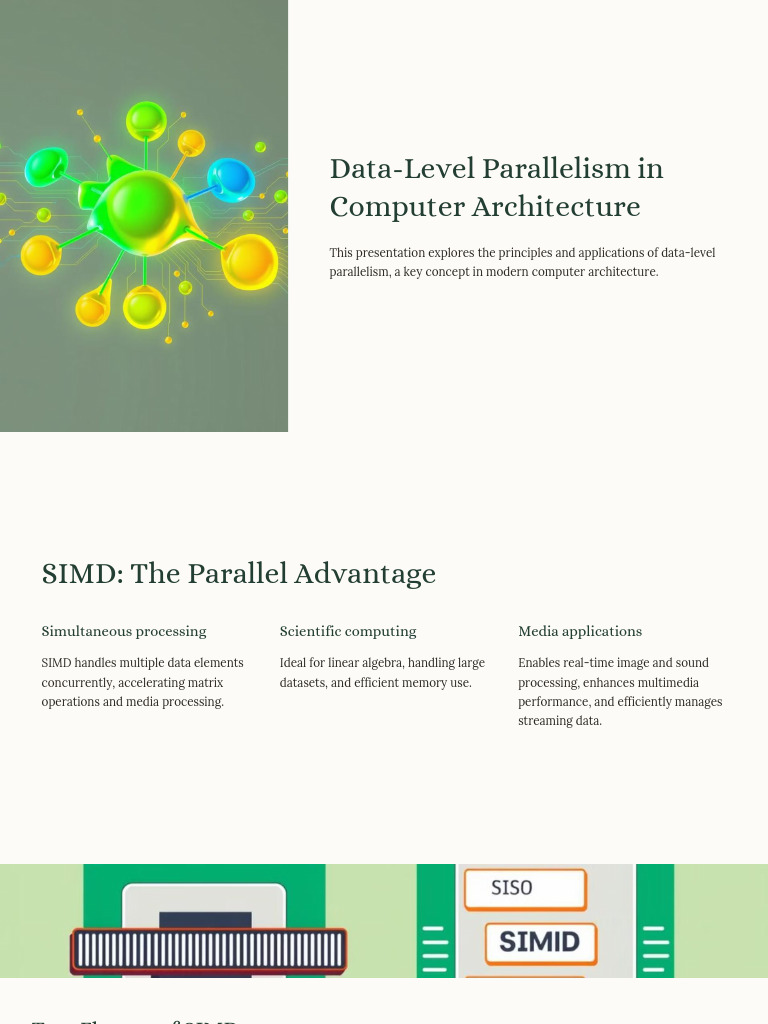 Data Level Parallelism In Computer Architecture Pdf Graphics Processing Unit Parallel