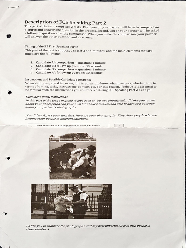 Fce Part 2 | PDF