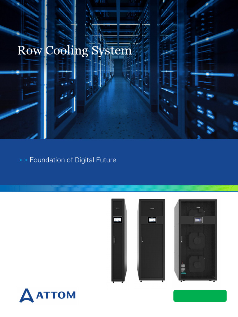Attom SmoothAir Row Cooling Brochure v1.0 | PDF | Data Center | Air ...