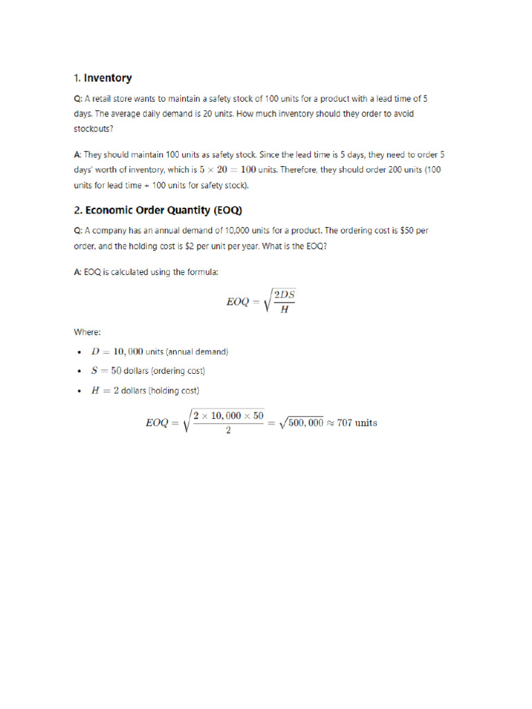 CSCP Numerical Questions Based on CSCP Learning Site | PDF