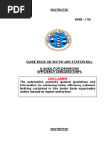 Understanding the Watch Quarter Bill | PDF | Ships | Water Transport