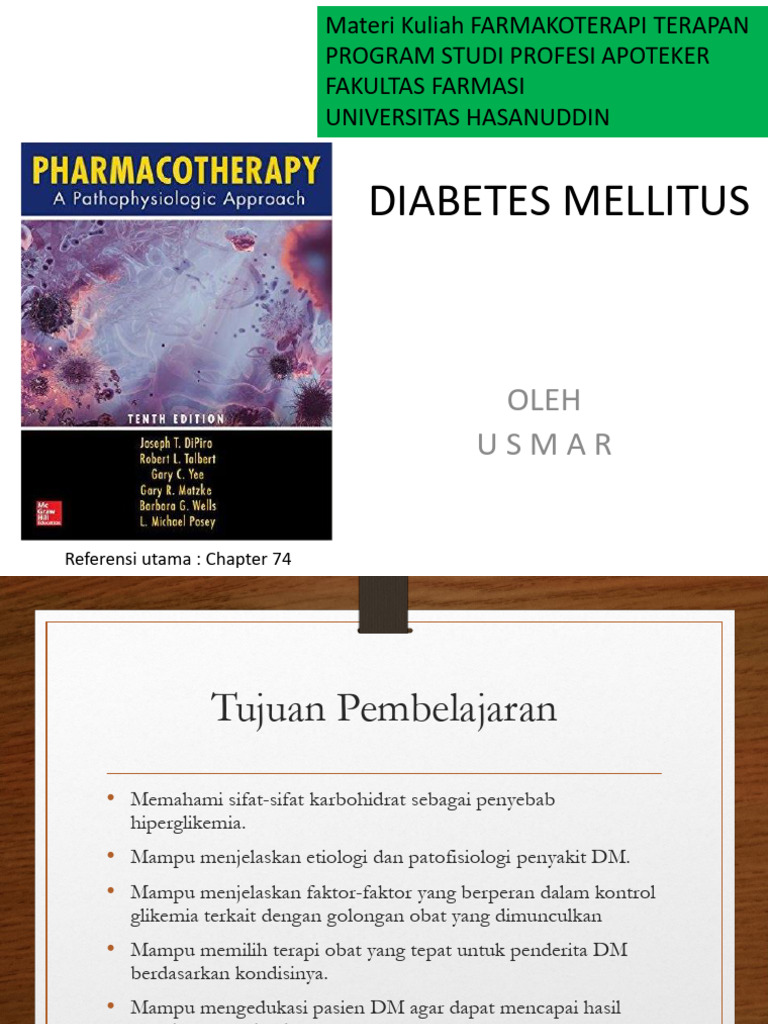 01 FARMAKOTERAPI DM_New2020 late rev | PDF