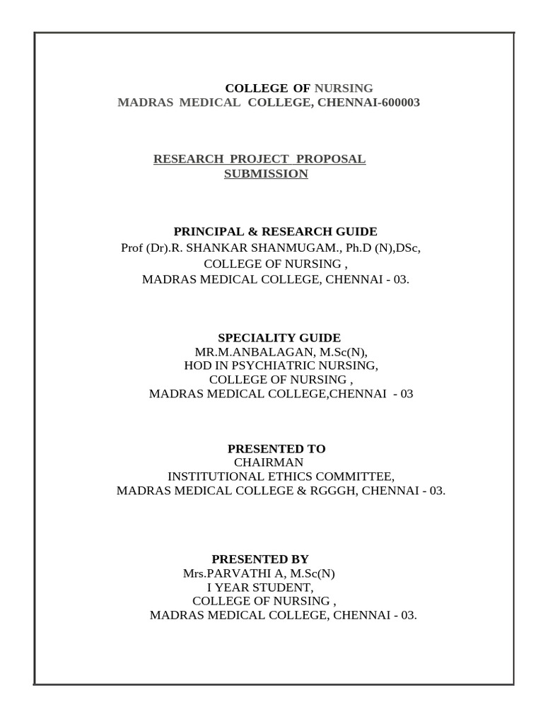 Project Proposal Final-1 | PDF | Mental Health | Self Esteem