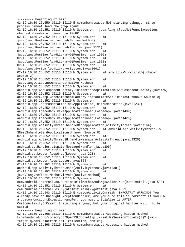 Logcat | PDF | Java (Programming Language) | Computer Science