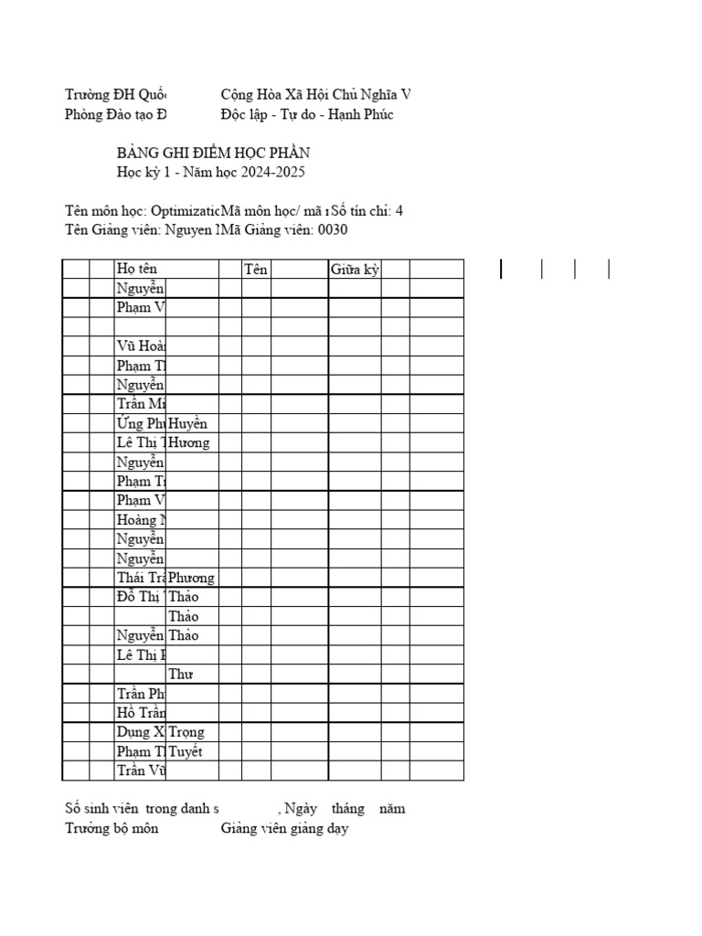 MA MA - MAFE303IU - 01 (Gui DAO TAO) | PDF