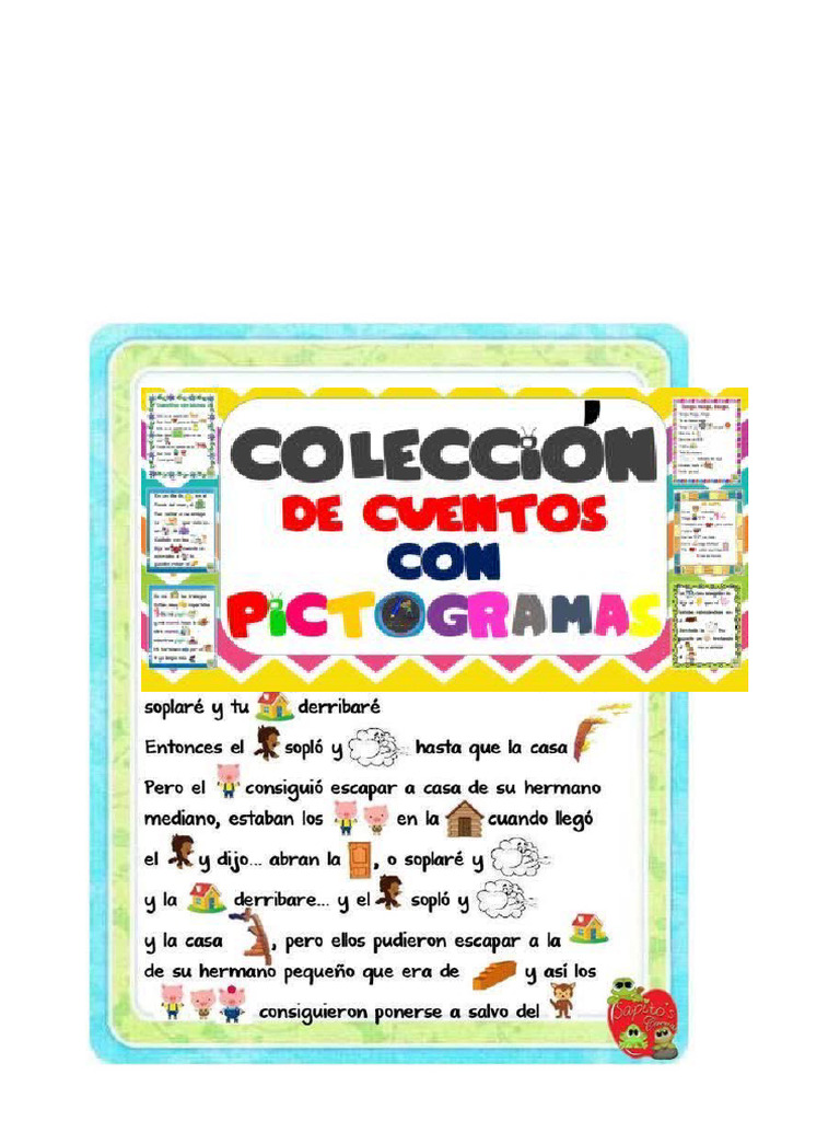 Cuentos Con Pictogramas | PDF